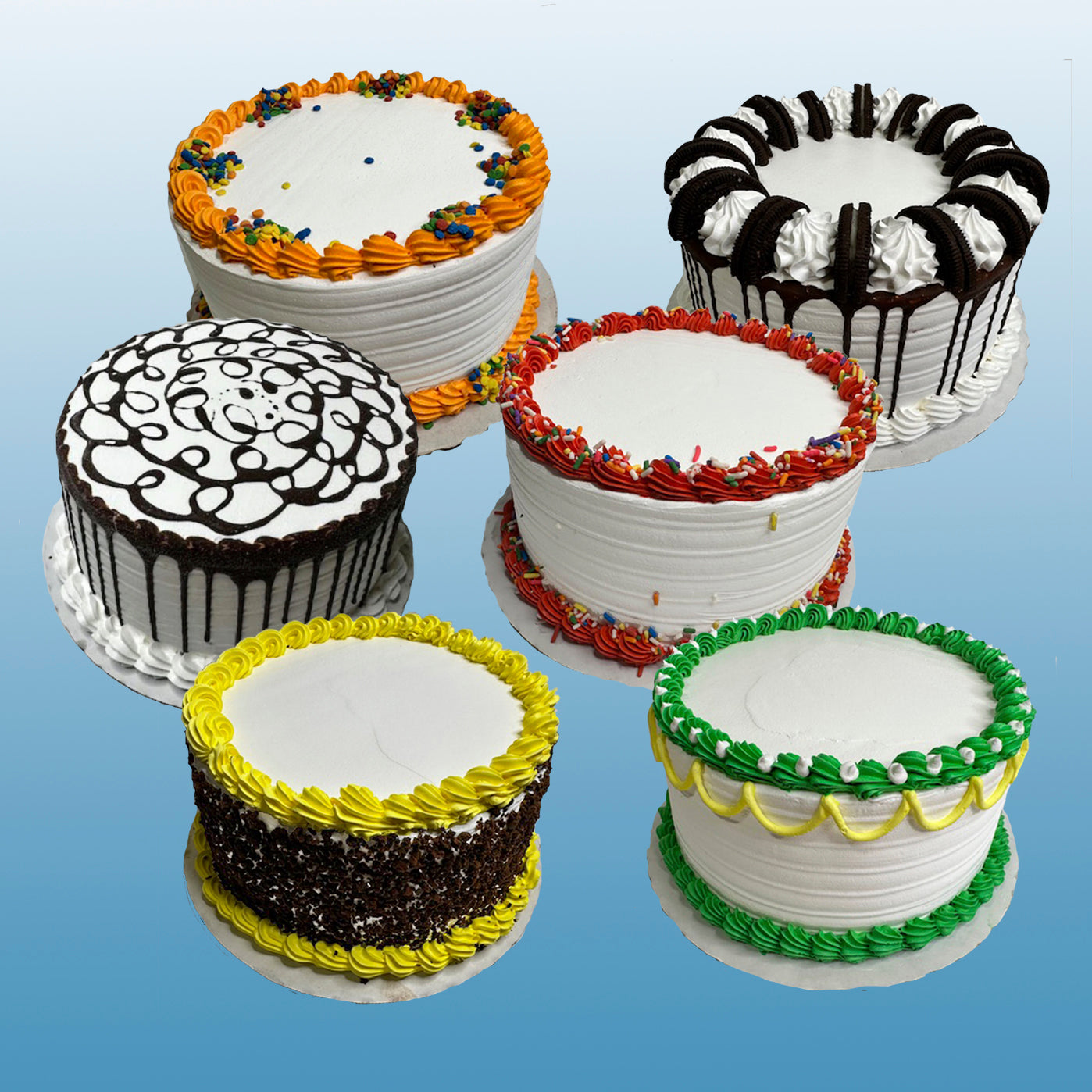 7" Round All Ice Cream Cakes | Mitchell's Ice Cream - San Francisco